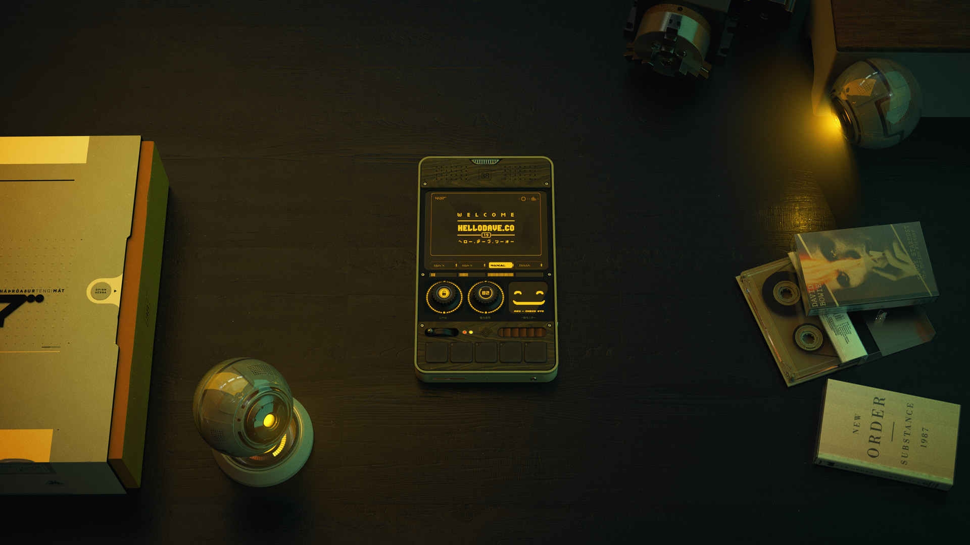 Retro device of doom! - H E L L O D A V E . C O